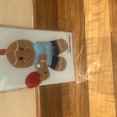 Gingerbread Man, Ice Skater, Winter Ginger, Hanger, Decoration ...