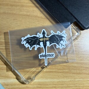 Fourth Wing Sticker, Dragons, Booktok Sticker, Violence, Xaden - Etsy