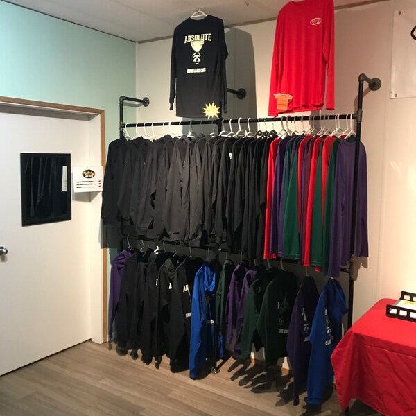 Black Pipe Coat Rack Industrial Style Free Standing Metal Spiral Coat ...