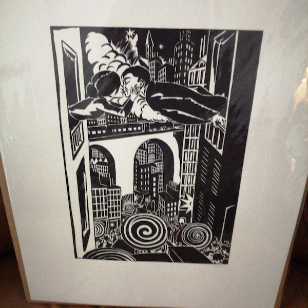 Un’ichi Hiratsuka: Stepping Stone - Screenprint - Handmade Print ...