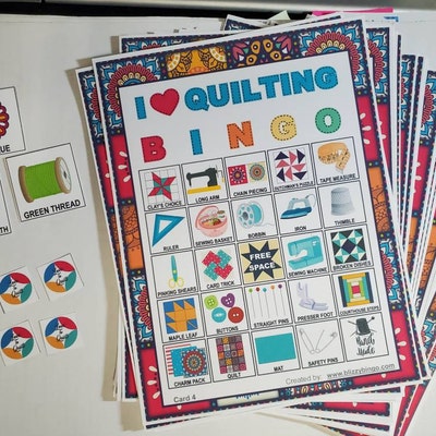 Fiesta 5x5 Bingo Printable Pdfs Contain Everything You Need to Play ...