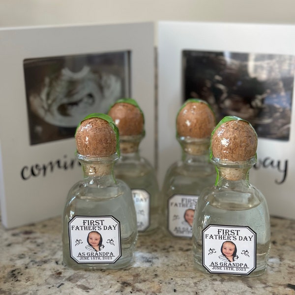 Mini Tequila Custom Label 50ML, Graduation Label, Mini Patron Labels ...