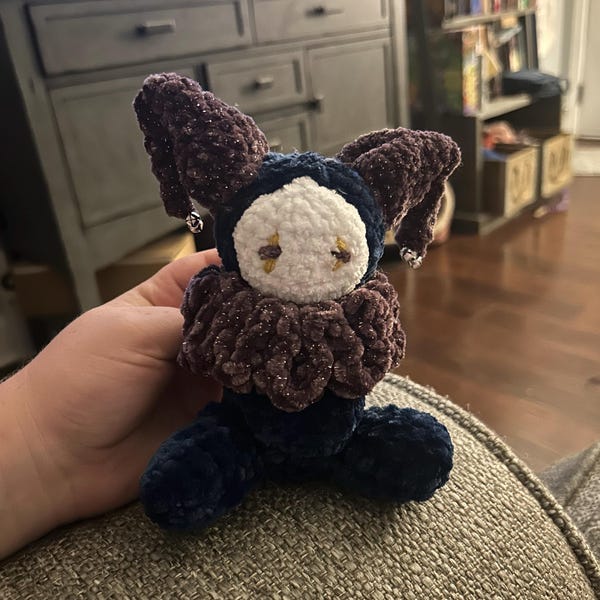 Crochet Pattern – Whimsical Jester/clown Plushie – PDF Amigurumi ...