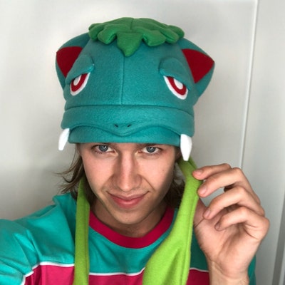 Pokemon Hat Venusaur WITH or WITHOUT Vines - Etsy
