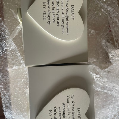 HUSBAND Memory Box in Loving Memory of a Husband - Etsy UK