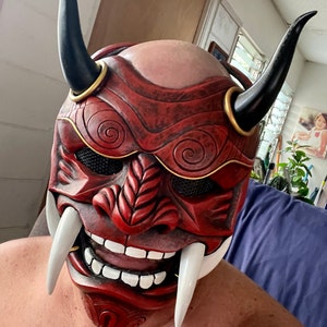 Samurai Assassin Demon Oni BB Gun Airsoft Mask, Halloween Costume ...