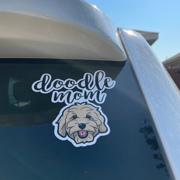 Goldendoodle Decal , Goldendoodle Sticker , Golden Doodle , Doodle Mom ...