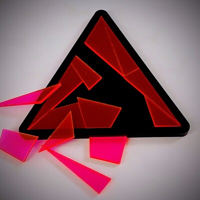 Acrylic Glow Puzzles - Etsy