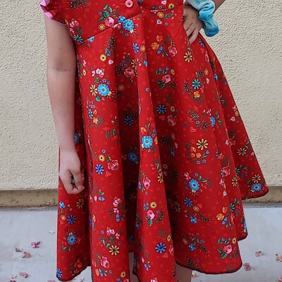 Kinley's Cascading Flounce Top & Dress. PDF Sewing Pattern - Etsy