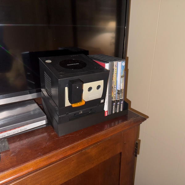 Nintendo Gamecube Display Stand; Gamecube Game Storage - Etsy