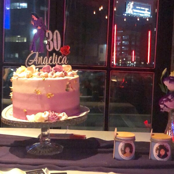 Selena Quintanilla Cake Topper, Selena Inspired Cake Decor, Selena ...