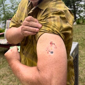 One Happy Dude Tattoos, Temporary Tattoos, Party Tattoos, Smiley Face ...
