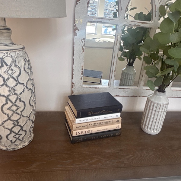 Ombré Cream and Beige Books, Neutral Books, Staging Books, Home Decor ...