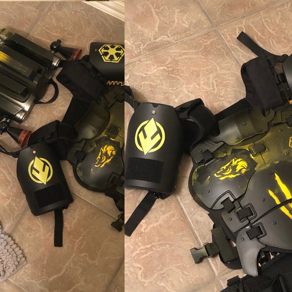 Shoulder / Bicep Armor, Vanguard Enforcer (PAIR) - Etsy