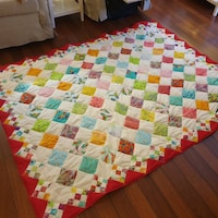 Easy PDF Digital Download Quilt Pattern, Diamond Patch #415 Designed by ...