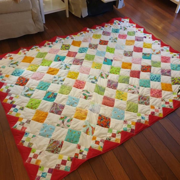 Easy PDF Digital Download Quilt Pattern, Diamond Patch #415 Designed by ...