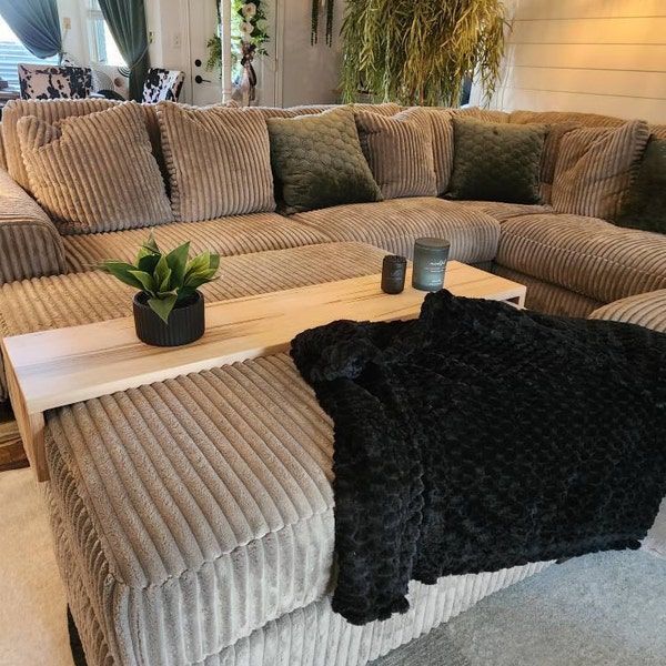 Ottoman Sled || Ottoman Coffee Table Tray || FREE SHIPPING || Coffee ...