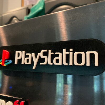 Sony Playstation 3D Fridge Magnet/shelf Display Retro Video Games PS1 ...