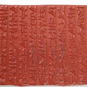 Hieroglyphs 747O Beeswax Rubber Stamps Unmounted, Cling, Mounted ...