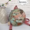 Round Backpack | Canvas Bag | Sewing Pattern | Bag PDF Pattern | 2 ...