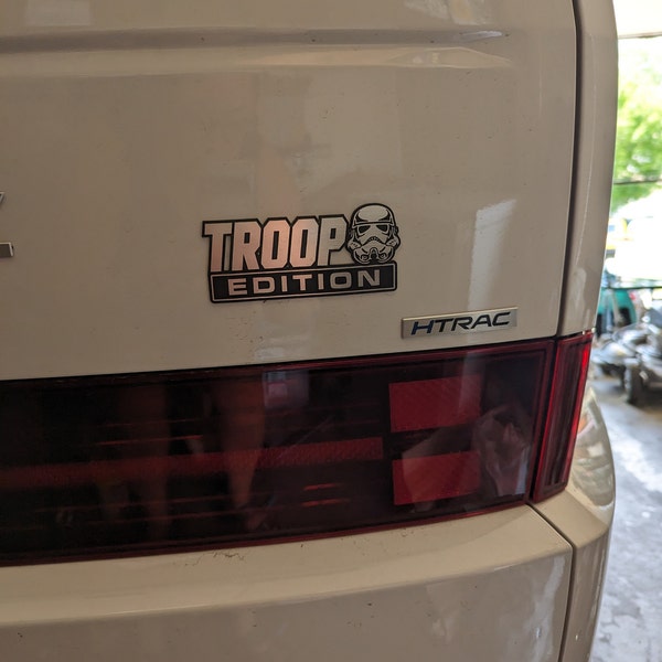 Custom TROOP EDITION Automobile Car Emblem - Etsy