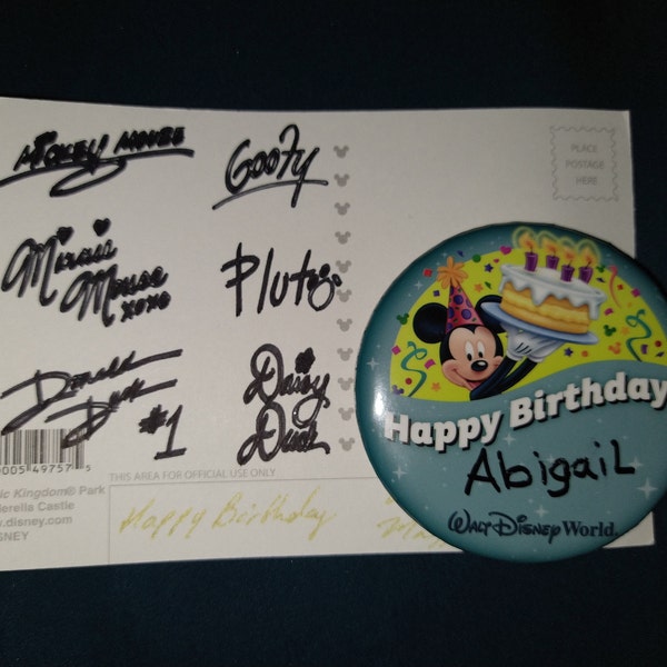 125+ Character Signatures | Autographs | SVG | DXF | EPS | Mickey ...