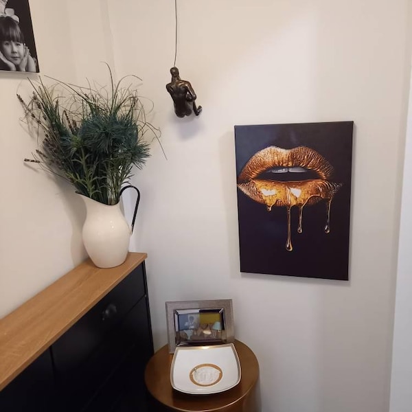 Modern White and Black Textured Dot Vase is an Imperfect Beauty Paint ...