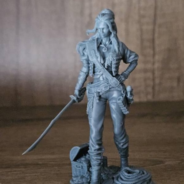 Medusa the Gorgon Standalone 8K D&d/pathfinder 75mm 140mm Miniature ...