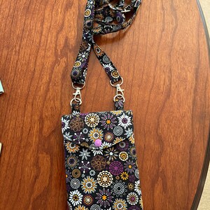 Phone Bag, Handmade Crossbody Smartphone Bag, Passport Bag, Adjustable ...