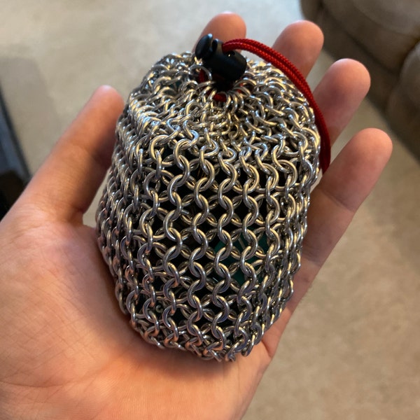 Chainmail Dice Bag - Large - Etsy