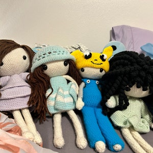 Mayte 17 Amigurumi Doll Crochet Pattern PDF - Etsy