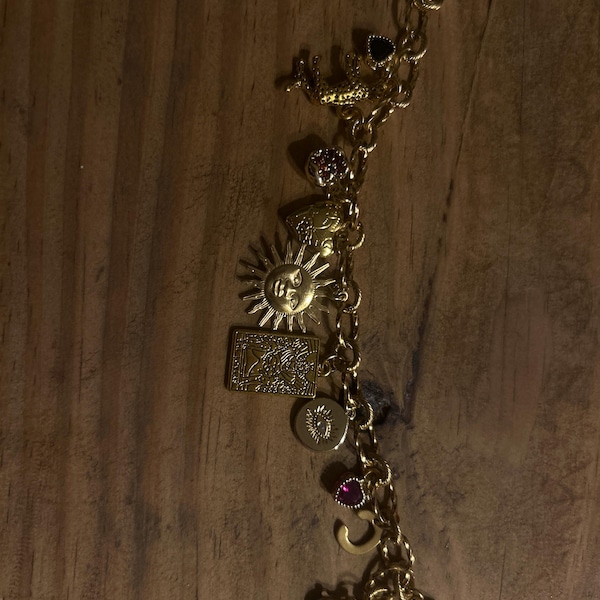 Custom Charm Necklace - Pick Your Own Charms and Chain - Choose Your ...