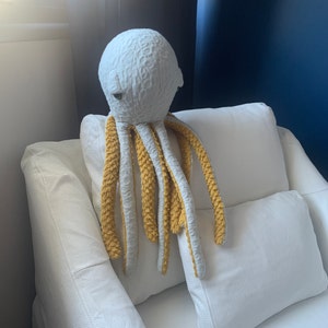 Small POP Octopus Handmade Plush Toy - Etsy