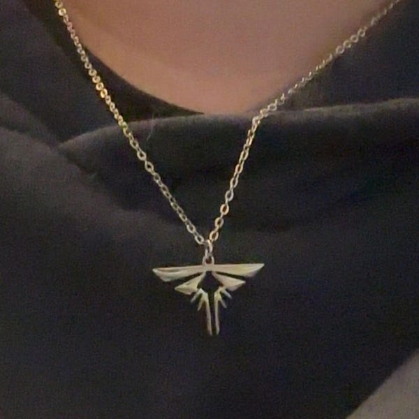 The Last of Us Pendant, Firefly Sign Necklace, TLOU Cosplay Medallion ...