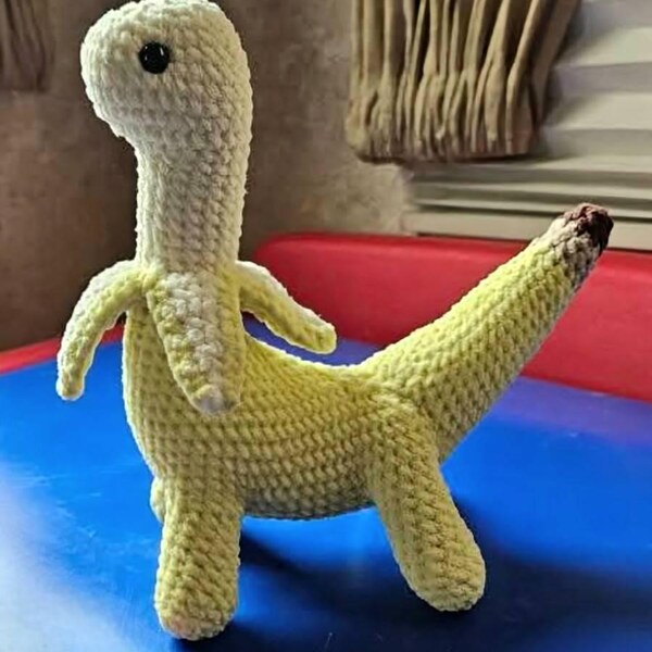 Baby Bananasaurus NO SEW Crochet Pattern - Etsy
