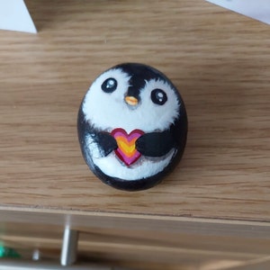 Handmade Painted Pebble Fox Pocket Hug Fox Totem Unique Gift - Etsy