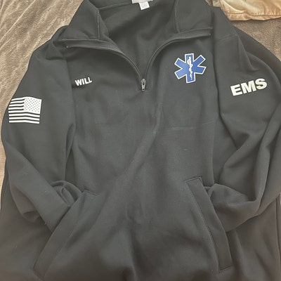 Personalized EMS EMT stars and Stripes With Custom Name or Dept - Etsy