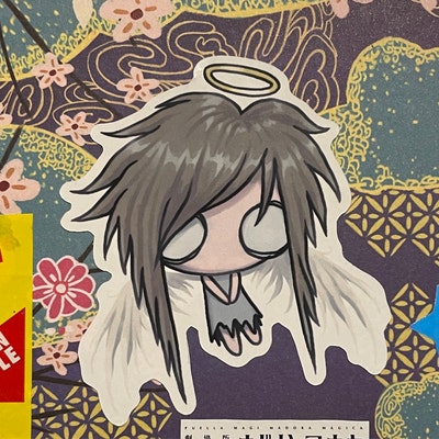Emo Angel Chibi Sticker Y2k Punk Chibi Mall Goth Scenecore Fairycore ...
