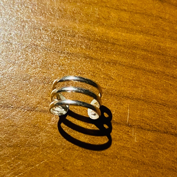 Ancient Shiva Round Shell Eye Ring Silver Jewelry - Etsy