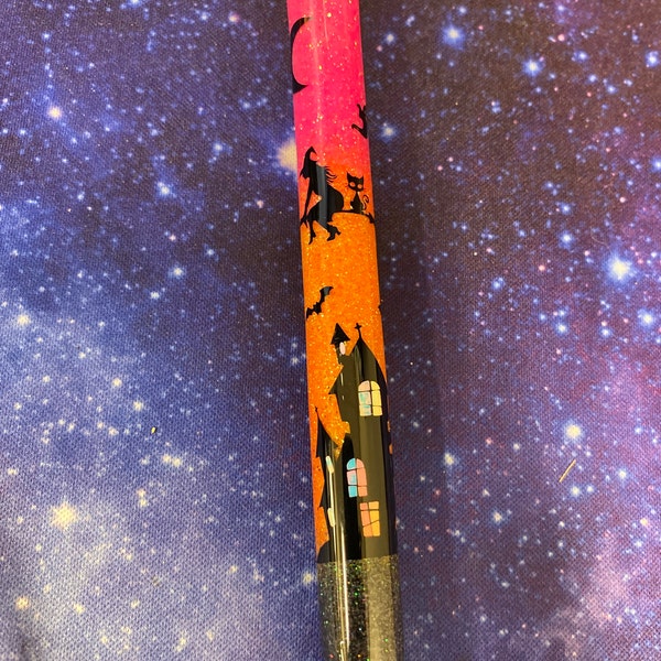 Halloween Pen| Glitter Pen| Spooky Pen| Nurse Gift| Teacher Gift ...