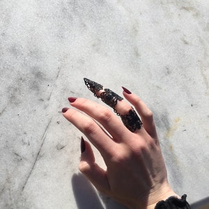 Finger Claw Rings rake Gothic Nail Jewelry | Etsy