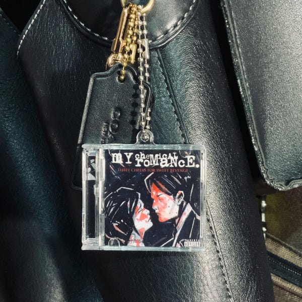 Custom Mini Album CD Keychain With NFC Play Your Favorite Music ...