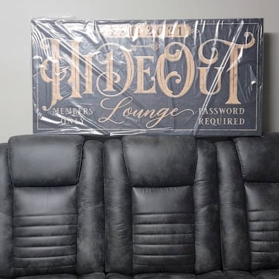 Hideout Lounge Personalized Sign Members Only Man Cave Bar Family Last ...