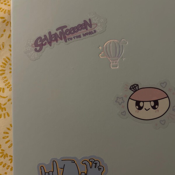 Bss Booseoksoon Fighting Hand Signs Sticker - Etsy