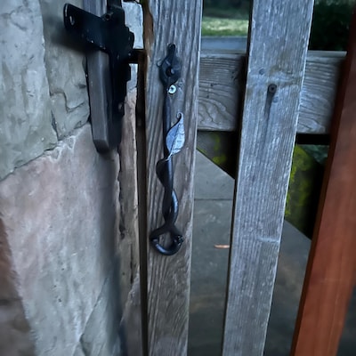 Gate Pull With Leaf Design - Etsy
