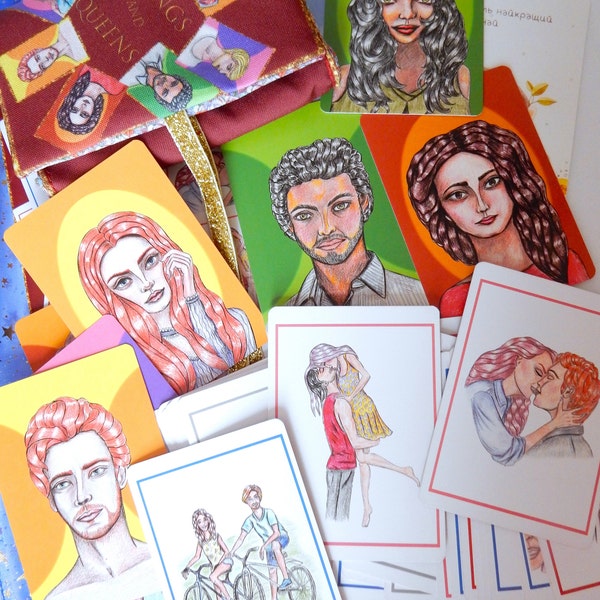 Printable Patience Game | Printable Oracle Cards | Ukrainian Fortune ...