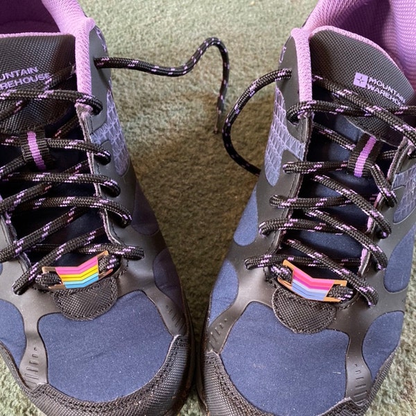 Pansexual Lace Locks — Small Subtle Gay Pride Shoelace Discreet Shoe ...