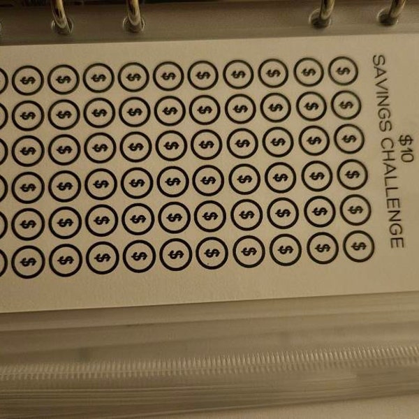 52 Weeks Savings Challenge Binder // Savings Challenge, Savings Binder ...