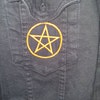 2.5 Pentagram Patch Custom Made Color - Etsy