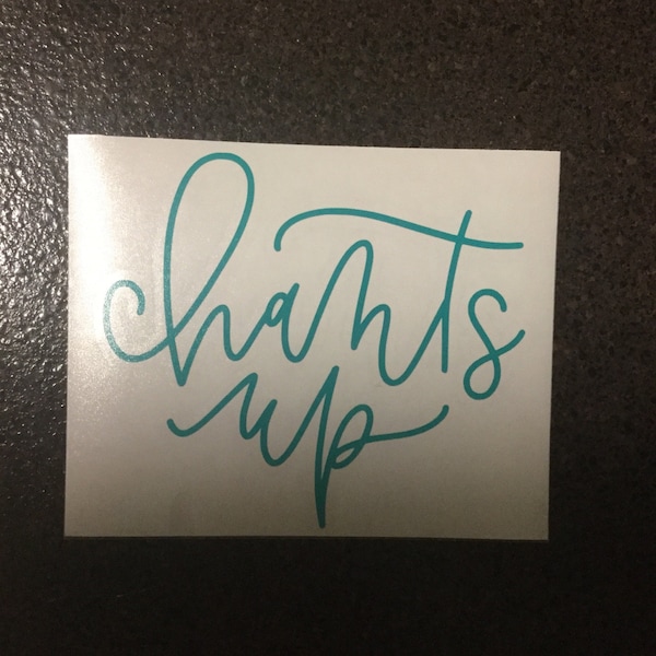 Chants up Coastal Carolina University Waterproof Decal, CCU Vinyl ...